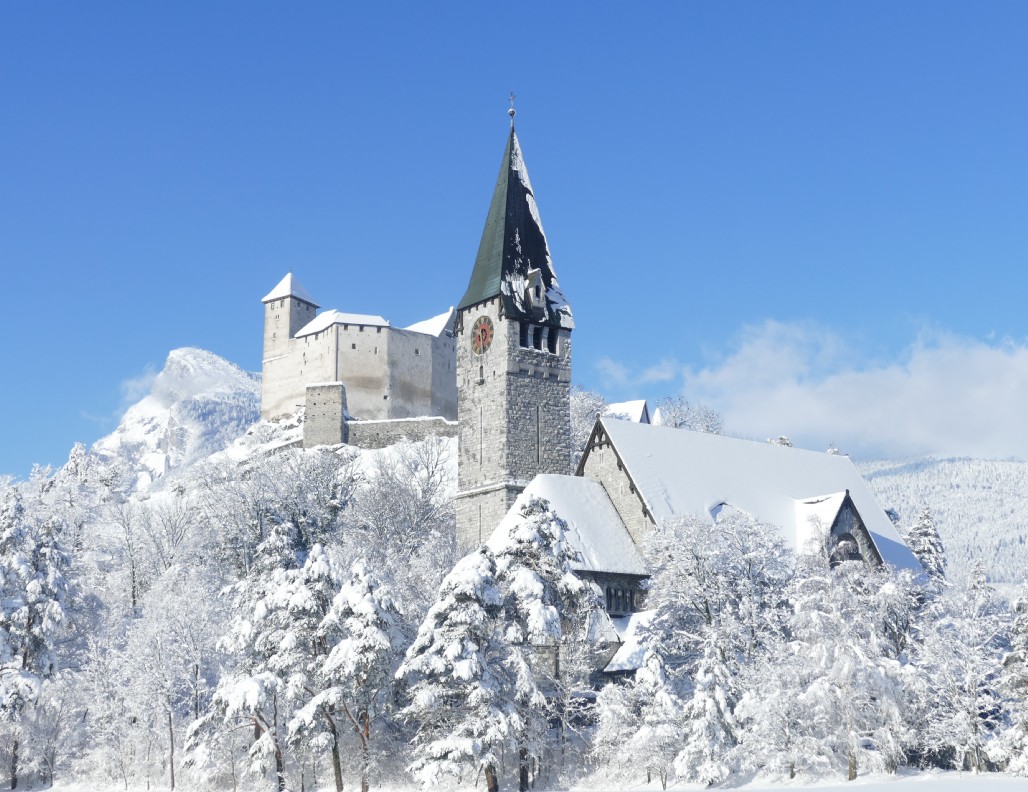 Gemeinde Balzers - Balzers - Winter, Isolde Frick